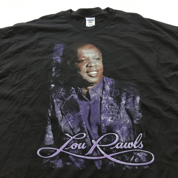 Vintage | Shirts | Vintage Lou Rawls Tee Graphic Tee 3xl 200s | Poshmark